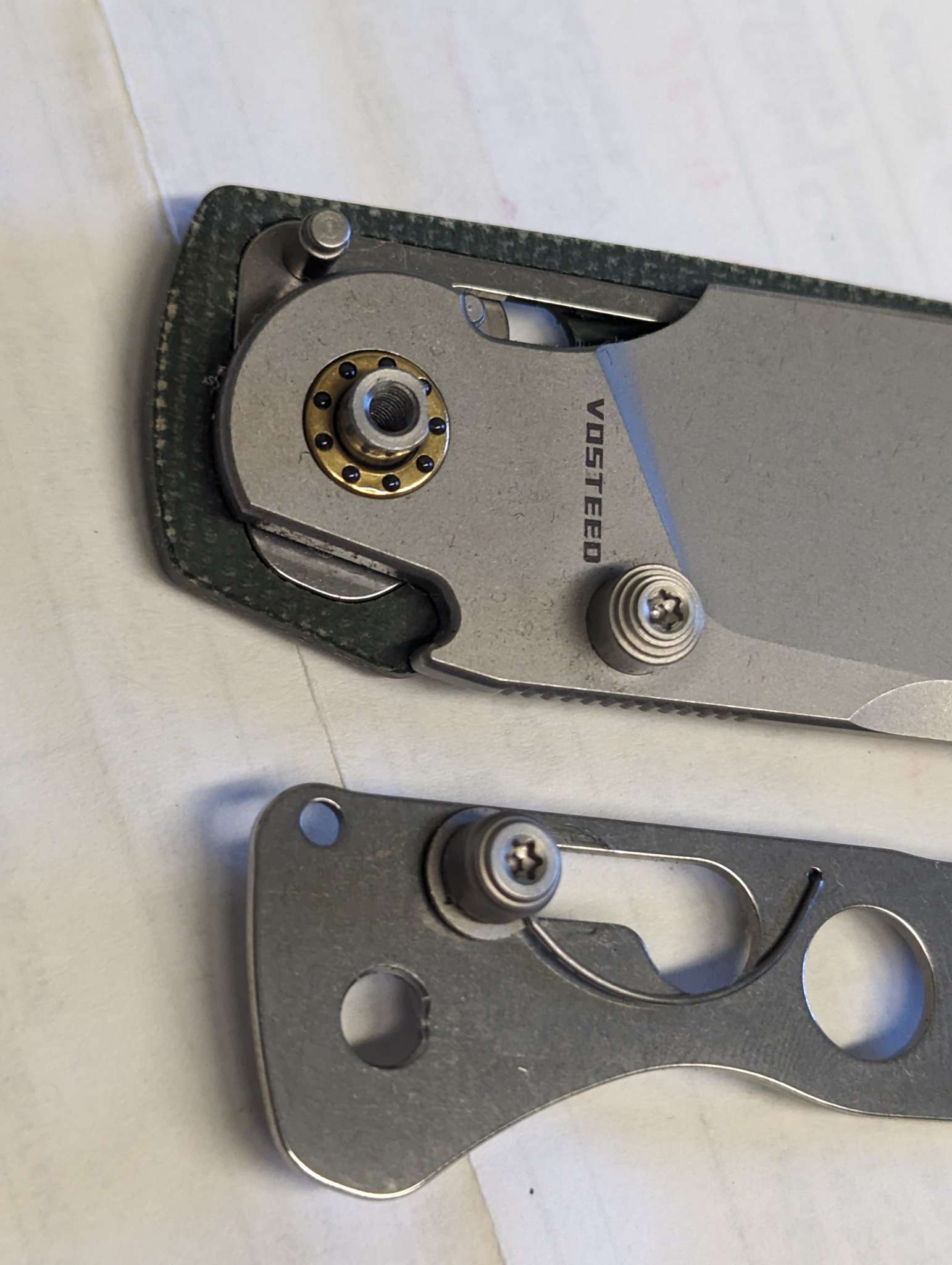 Vosteed Raccoon Crossbar Cleaver folding knife review - budget knife of ...