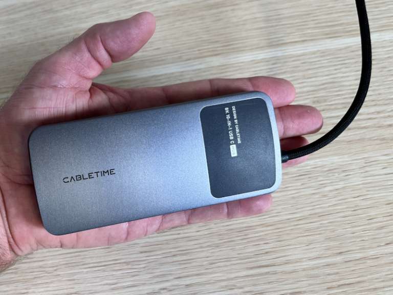 CableTime 10-in-1 8k Hub review – extra ports for your laptop - The ...