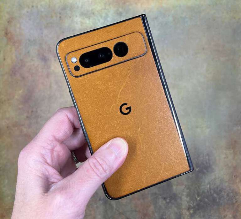 Dbrand leather skin for the Google Pixel Fold review - Perfect! - The ...