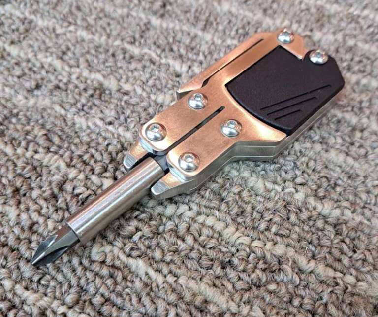 This EDC pocket bit driver is very unusual - The Gadgeteer