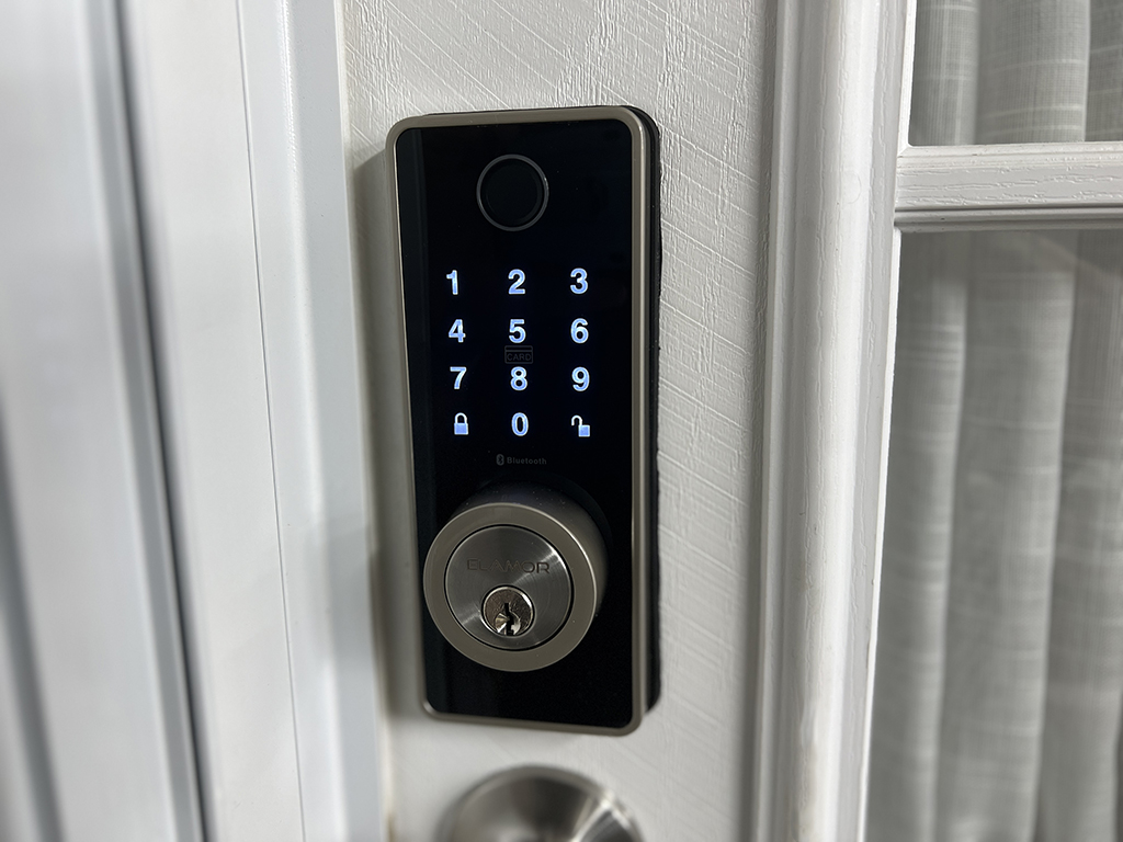 Elamor M12 Touchscreen Entry Door Lock review - A smart way to secure ...
