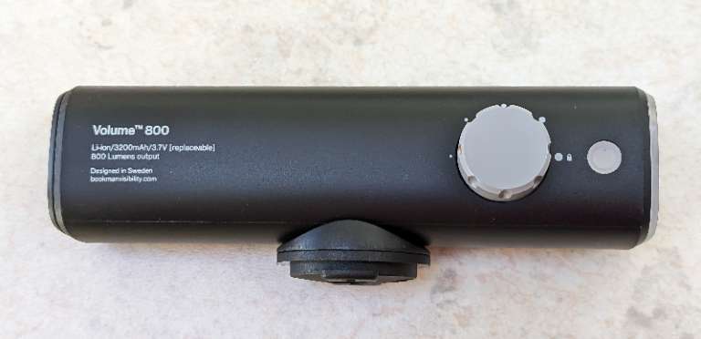 Bookman Volume 800 bike light review - A bright idea? - The Gadgeteer