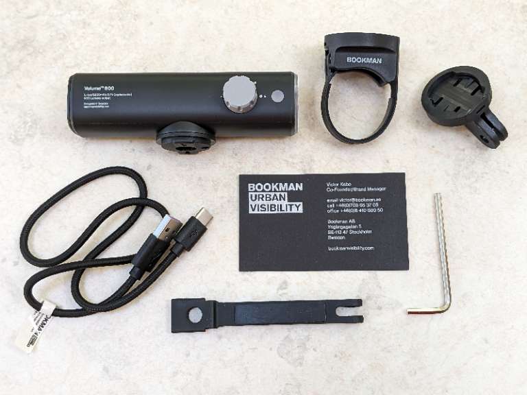 Bookman Volume 800 bike light review - A bright idea? - The Gadgeteer