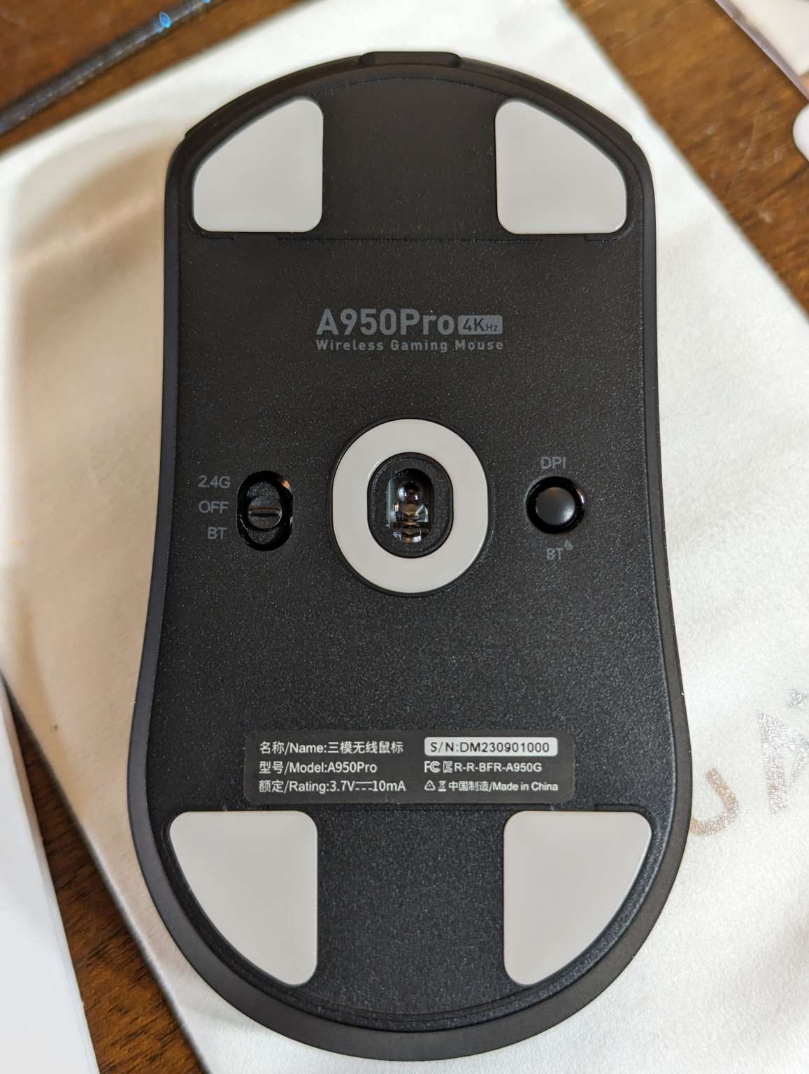 Dareu A950 Pro Magnesium Alloy Mouse review - the new mighty mouse with ...