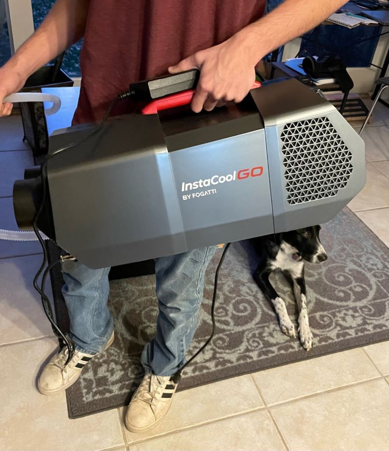 Fogatti InstaCool Go portable air conditioner review - The Gadgeteer
