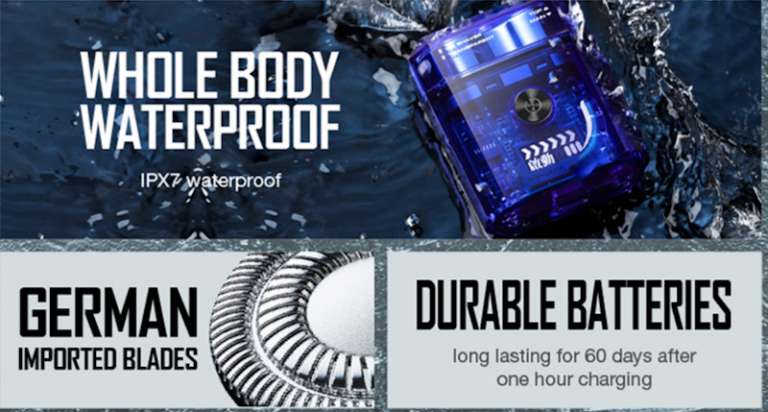 yoose ICE electric shaver review - The Gadgeteer