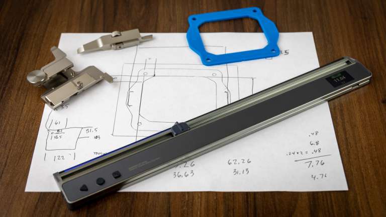 HOZO Design NeoRuler Premium Combo modular digital scale ruler review ...