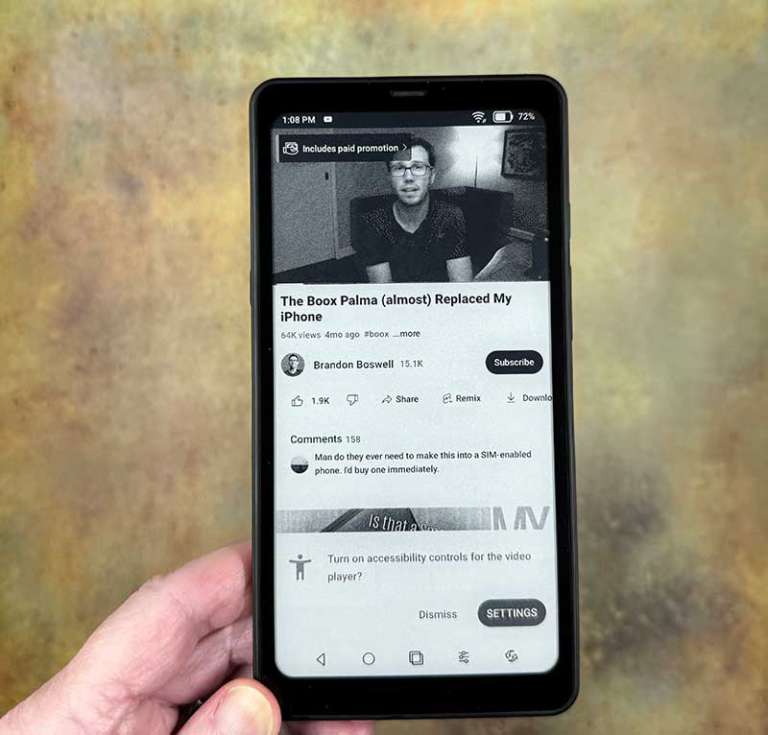 Onyx BOOX Palma review - Looks like a phone but it's a mini ereader ...