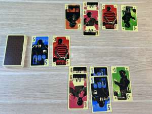 District Noir card game review - a light yet fun game for two players ...