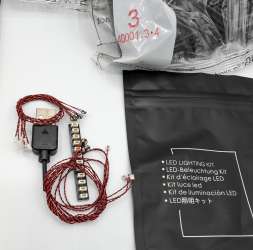 Jmbricklayer Glowing Pirate Ship model review - LED lights and a ...