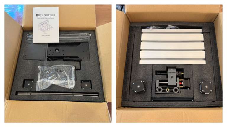 Monoprice 44220 Benchtop CNC Router Kit review - DIY engraving - The ...