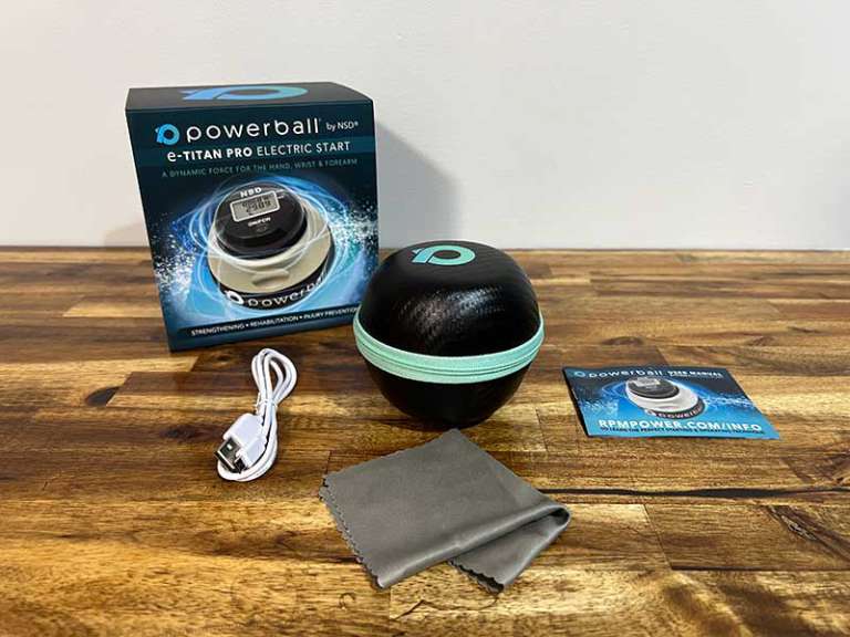 NSD Powerball E-Titan Pro and Ionic Dual isometric exercise gear review ...