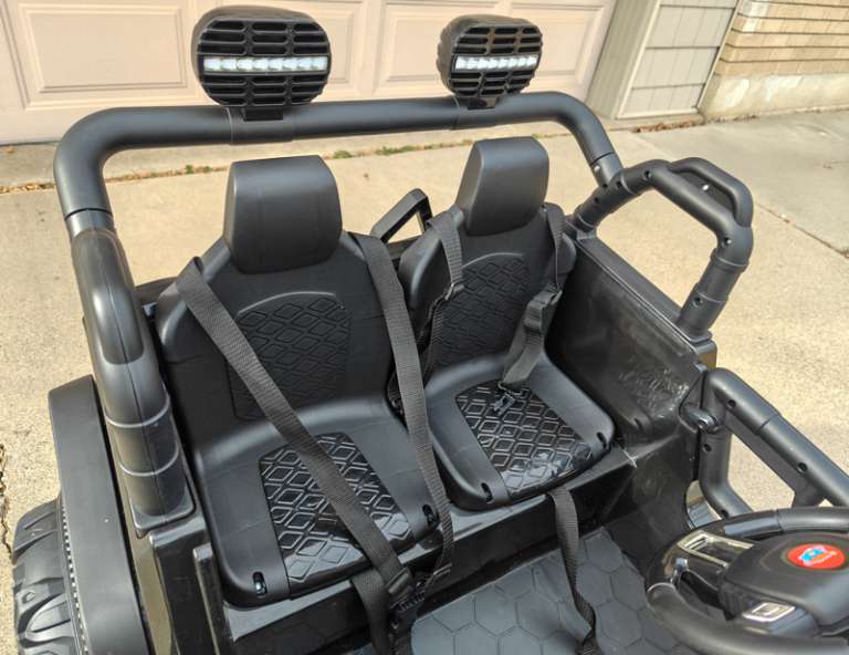 FUNTOK 24V 7AH 2 Seater Kids Electric Ride on Car review - I would have ...