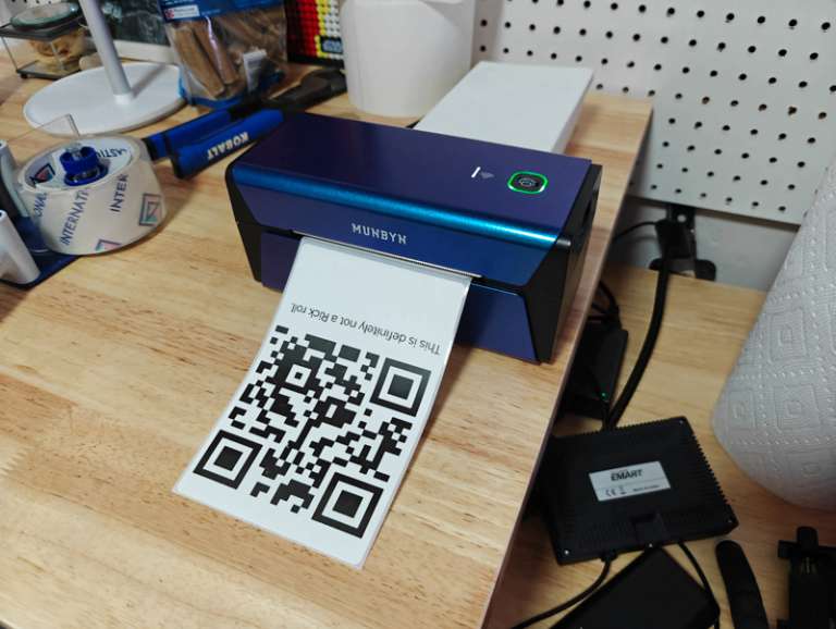 MUNBYN RW401AP Thermal Label Printer review - third time is the charm ...