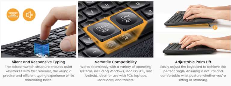 ProtoArc EK01 Plus Ergonomic Split Keyboard review - The Gadgeteer