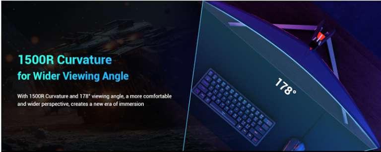 Titan Army 32" Curved Gaming Monitor review - The Gadgeteer