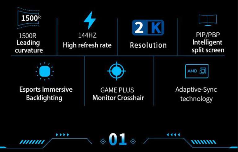 Titan Army 32" Curved Gaming Monitor review - The Gadgeteer