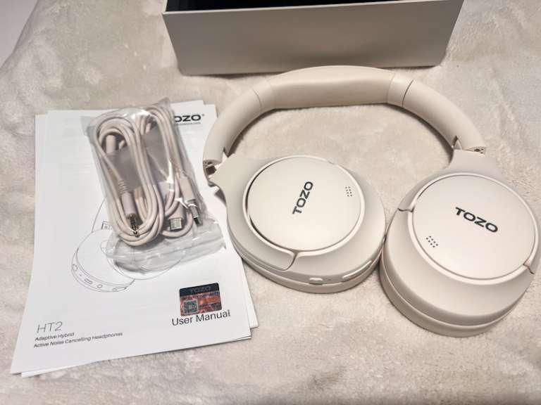 TOZO HT2 Hybrid Active Noise Cancelling Headphones review - The Gadgeteer