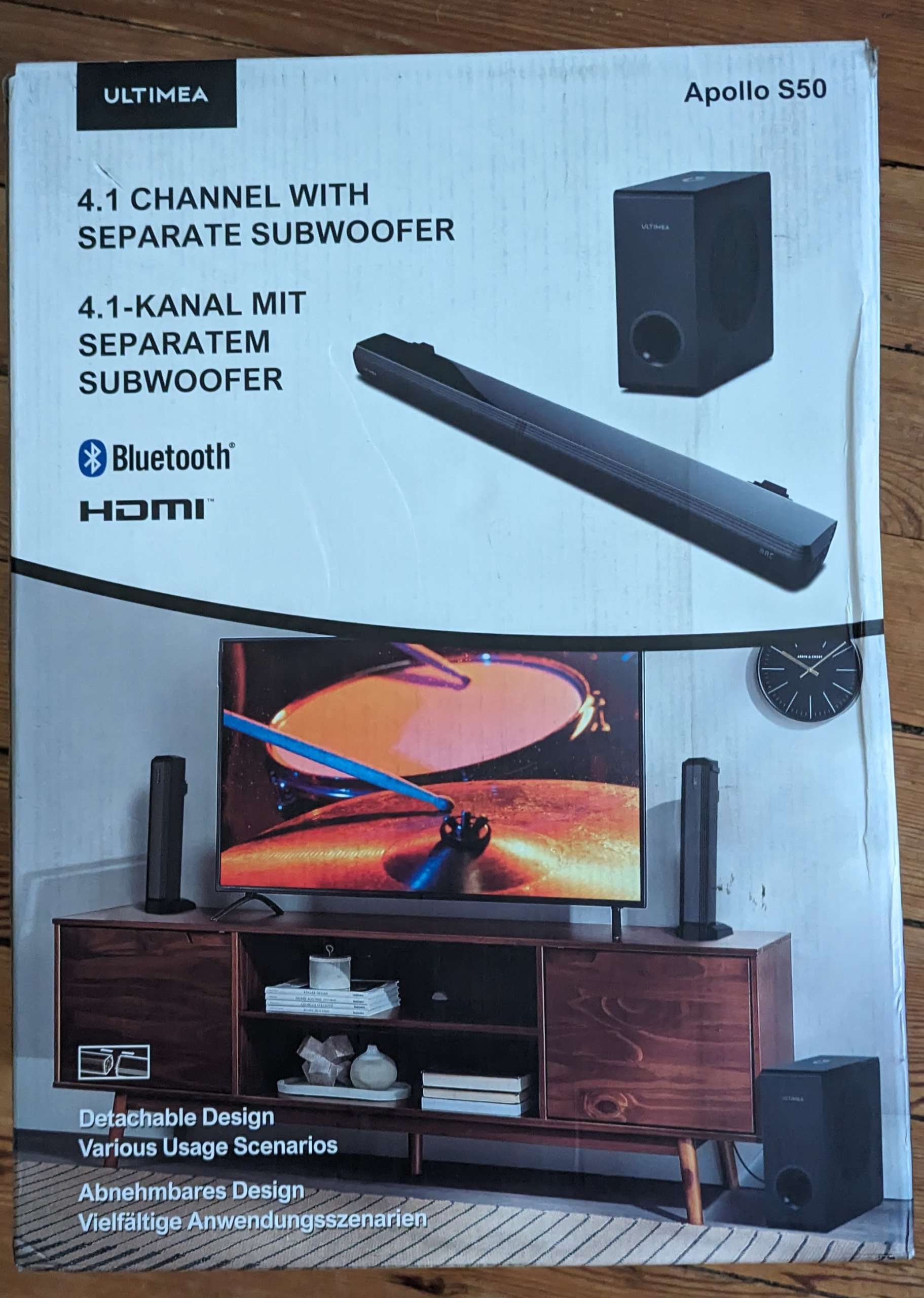 Ultimea Apollo S50 Detachable Soundbar review - Better TV sound, with a ...