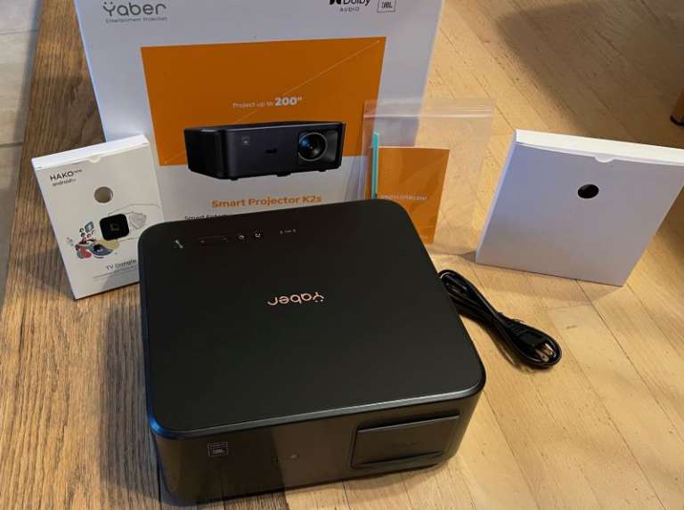YABER K2s projector review - The Gadgeteer
