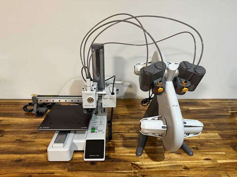 Bambu Lab A1 mini 3D printer review - 4 color printing is awesome ...