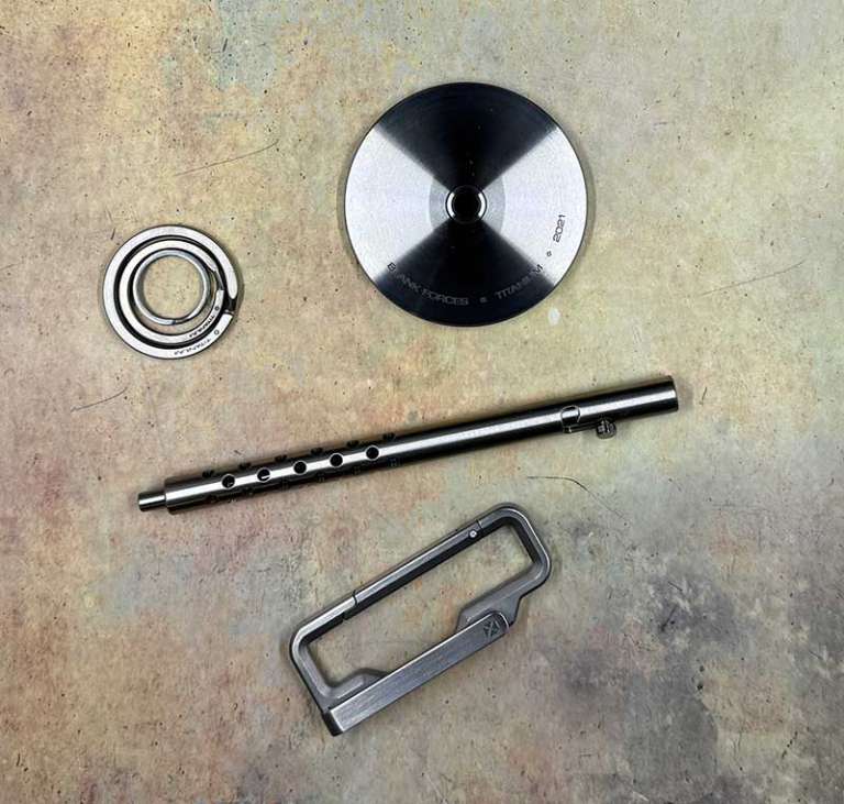 Blank Forces EDC gear review - titanium INJECTOR Pen & Dock and ...