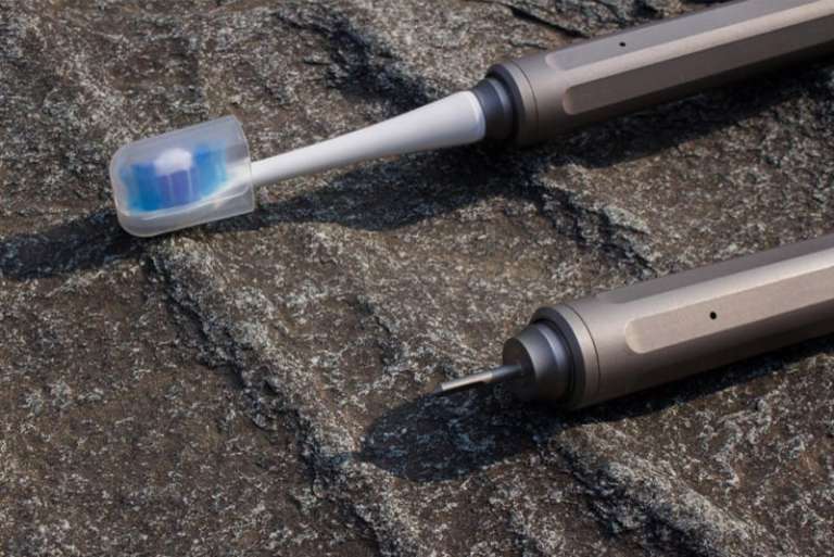 Add this titanium handled multi-tool toothbrush to your EDC! - The ...