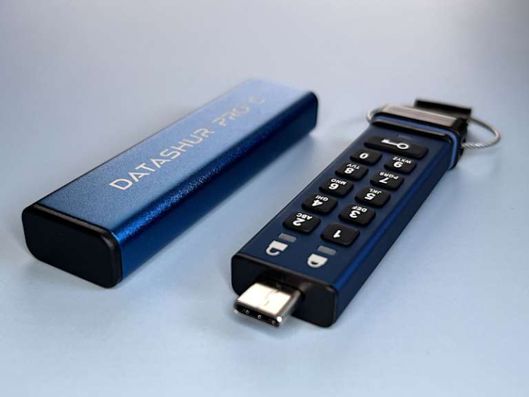 iStorage Datashur PRO+C Encrypted Flash Drive review – protecting your ...