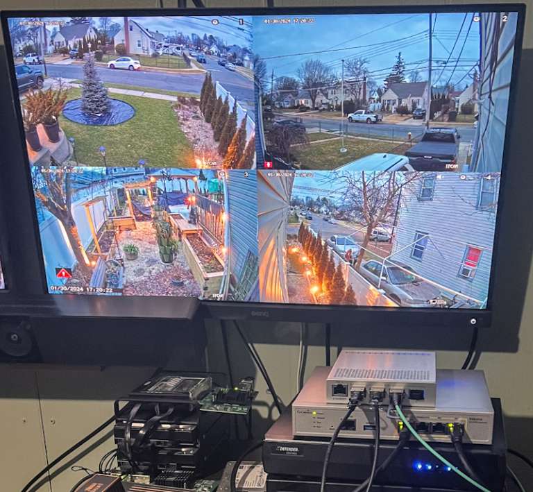 Defender Sentinel 4K Ultra HD Wired 8 Channel PoE NVR Security System ...