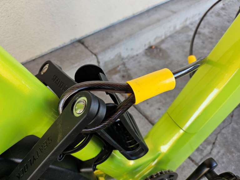 Seatylock Foldylock Forever bike lock review - The Gadgeteer