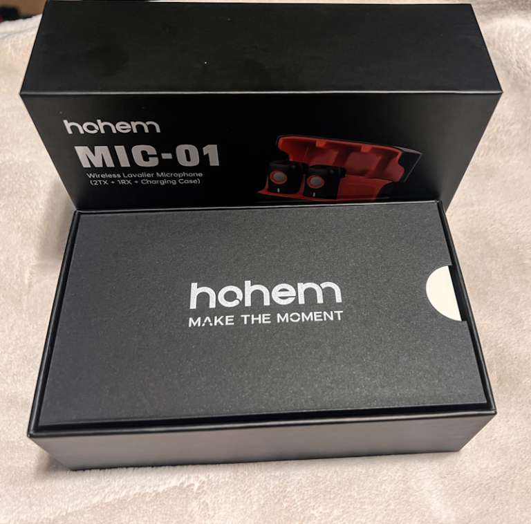 Hohem MIC-01 wireless lavalier microphone kit review - The Gadgeteer