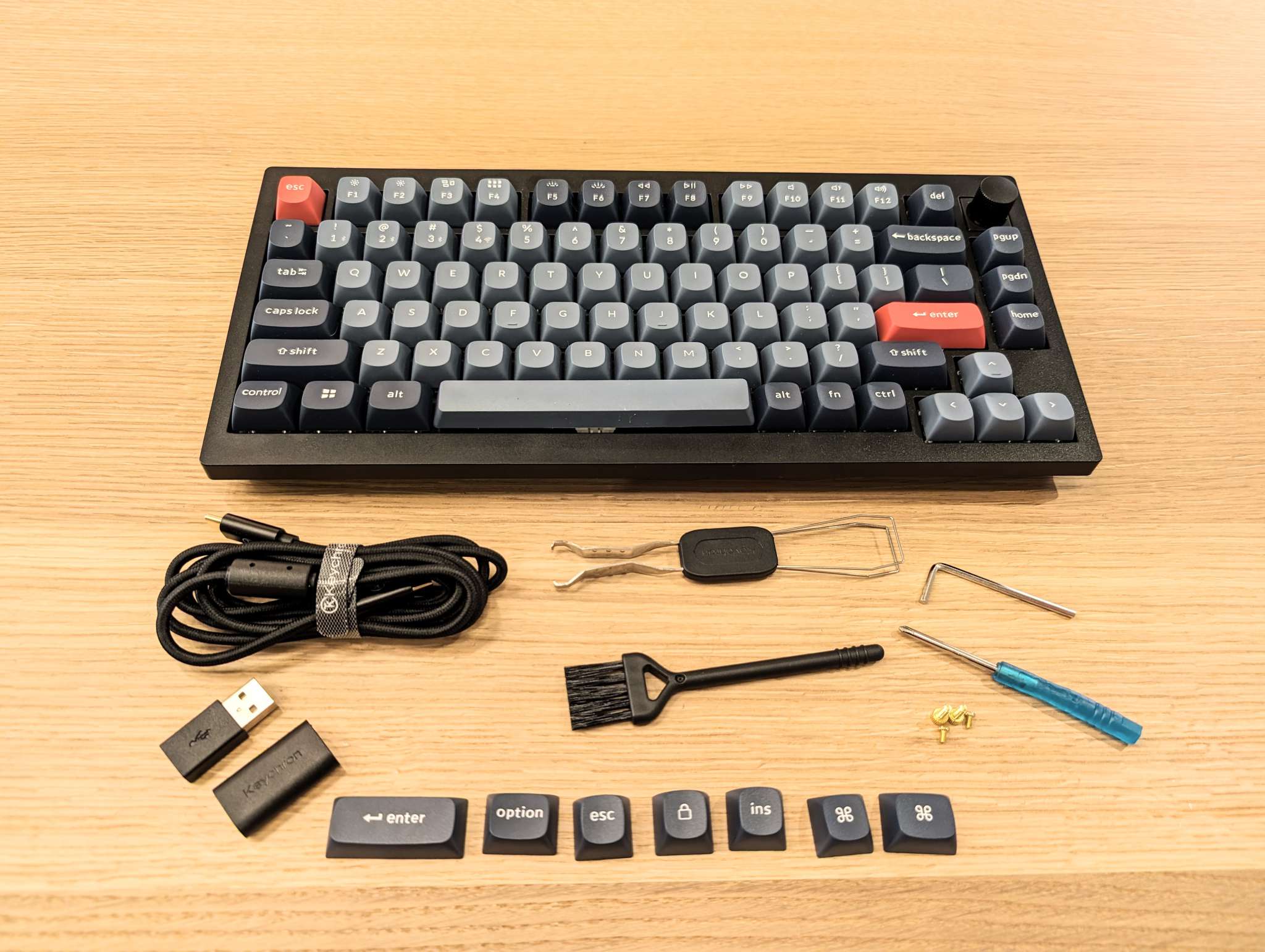 Keychron V1 Max wireless mechanical keyboard and M3 Mini wireless mouse ...