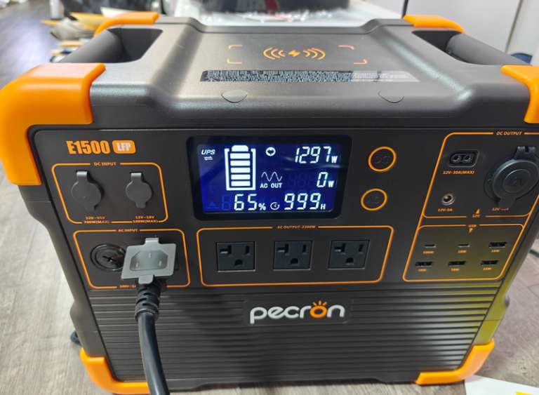 PECRON E1500LFP Expandable Power Station review - The Gadgeteer
