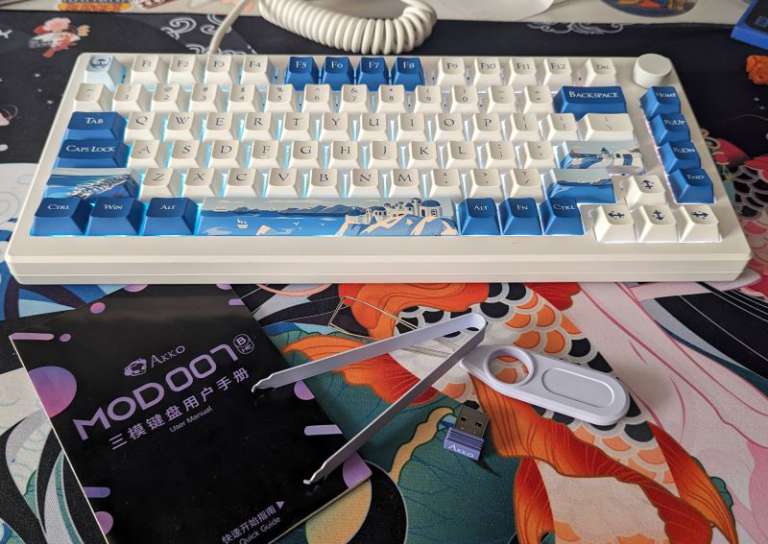 Akko MOD007B HE PC Santorini mechanical keyboard review - HE stands for ...