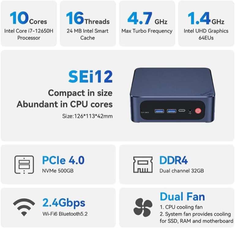 Beelink SEi12 mini PC review - The Gadgeteer