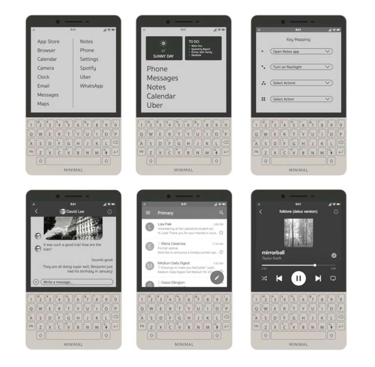 This new Minimal Phone with a 4 day battery life could be a major ...
