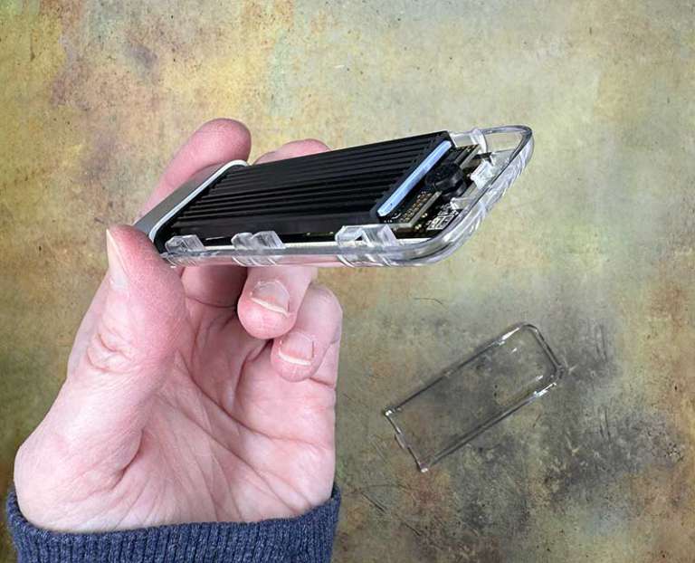 ORICO ClearLink M.2 SSD Enclosure + 2TB NVMe SSD bundle review - The ...
