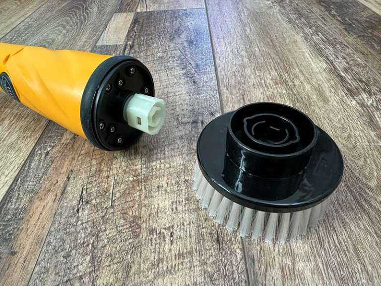qimedo 1200 RPM electric spin scrubber review - The Gadgeteer