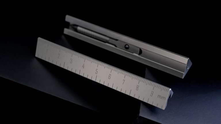 Have you ever considered adding a titanium ruler to your EDC? Now you ...