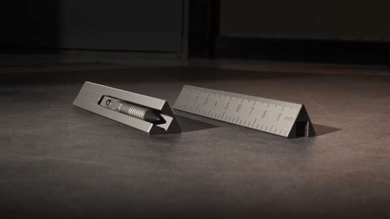 Have you ever considered adding a titanium ruler to your EDC? Now you ...