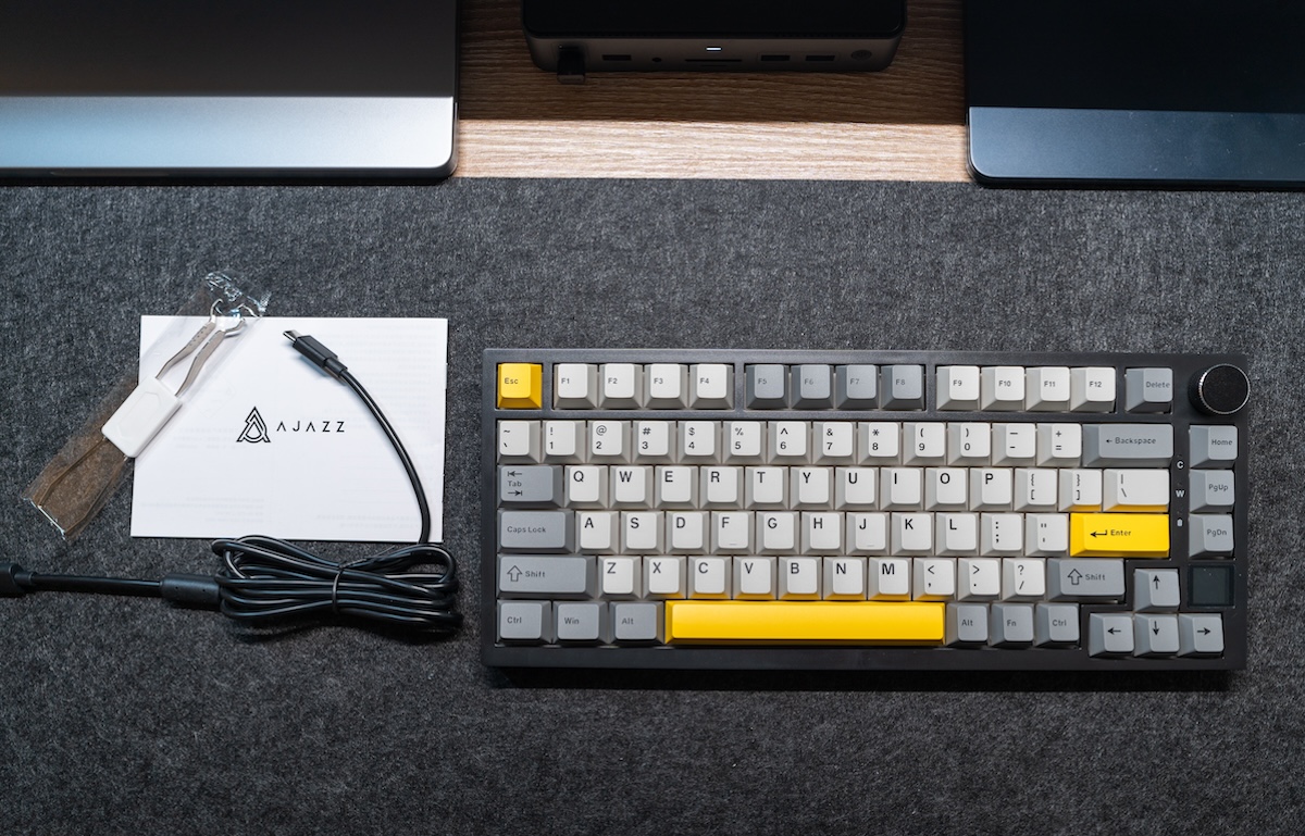 Ajazz AK820PRO mechanical keyboard review - The Gadgeteer