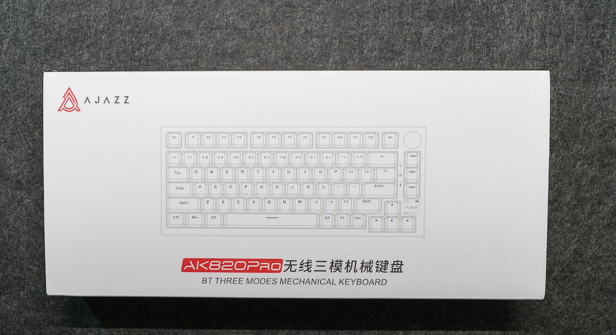 Ajazz AK820PRO mechanical keyboard review - The Gadgeteer