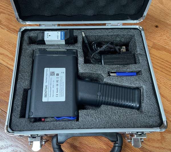 Bentsai BT-HH6105B2 Handheld Ink Jet Printer review – Boldly goes where no printer has gone ...