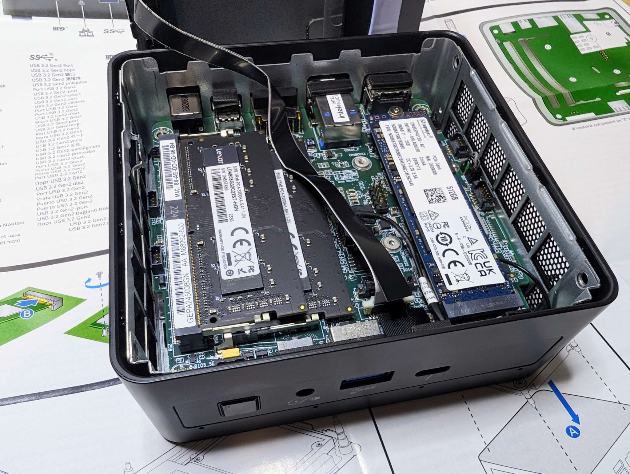 Intel NUC 11 NUC11PAHi7 Panther Canyon Mini PC review - Big processing ...