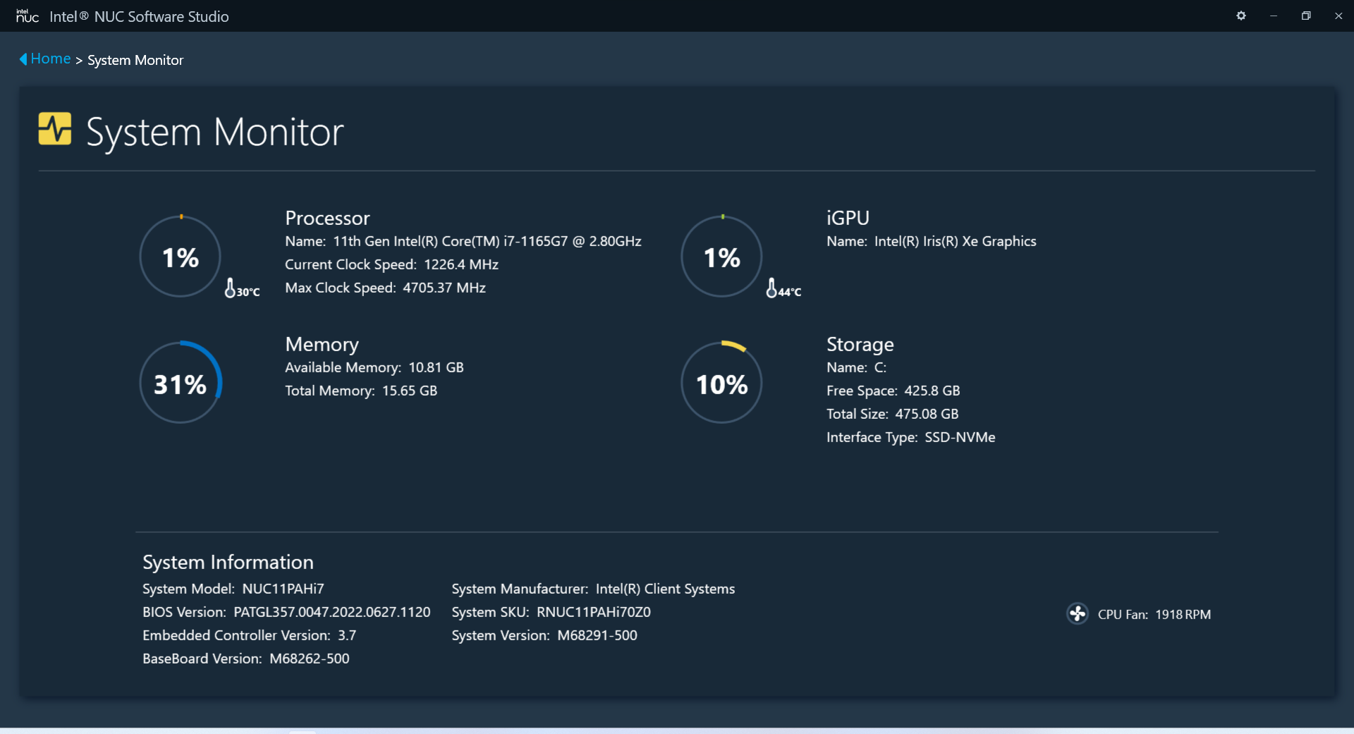 Intel NUC 11 NUC11PAHi7 Panther Canyon Mini PC review - Big processing ...