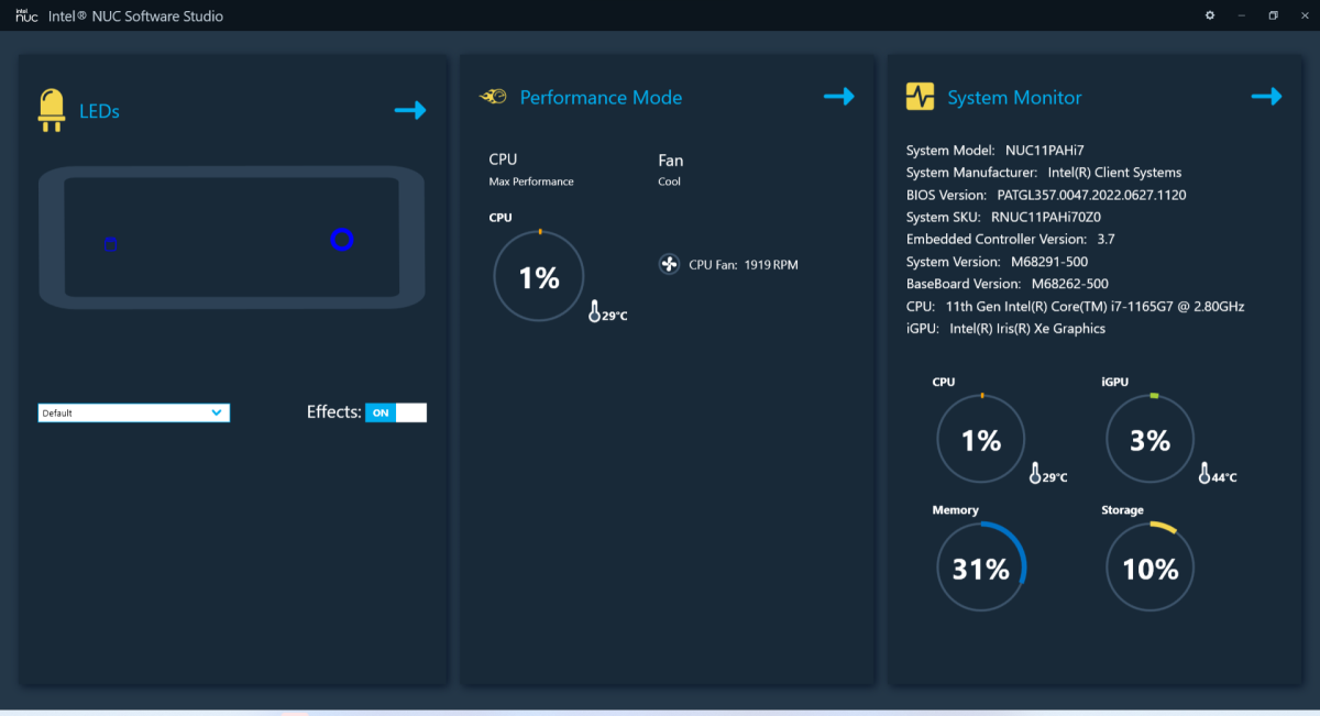 Intel NUC 11 NUC11PAHi7 Panther Canyon Mini PC review - Big processing ...