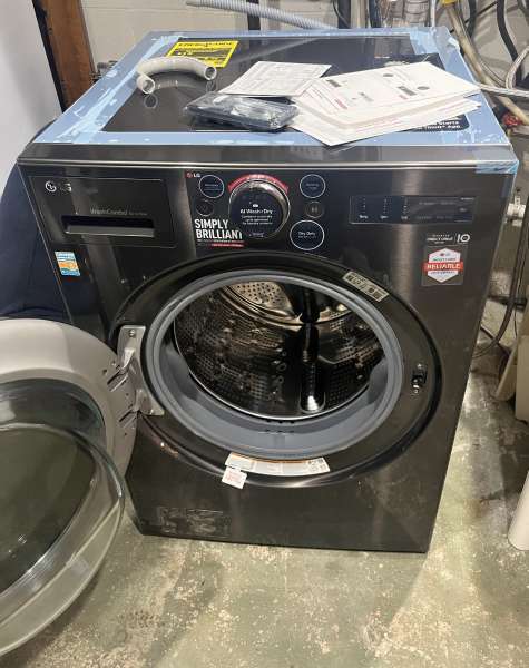 LG Ventless Washer/Dryer Combo and Sidekick Washer review - The Batman ...