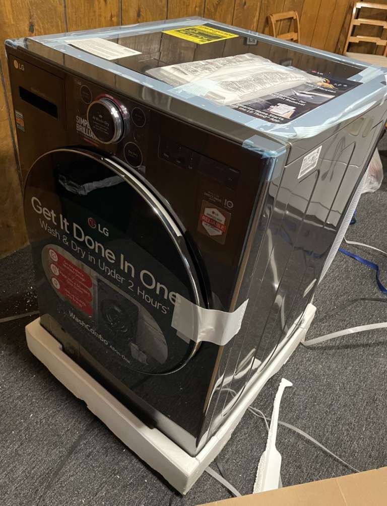 LG Ventless Washer/Dryer Combo and Sidekick Washer review - The Batman ...