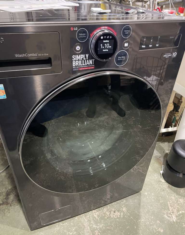 LG Ventless Washer/Dryer Combo and Sidekick Washer review - The Batman ...