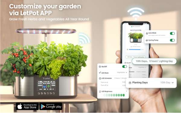 LetPot LPH-Max 21 Pods Hydroponics Growing System review - The Gadgeteer